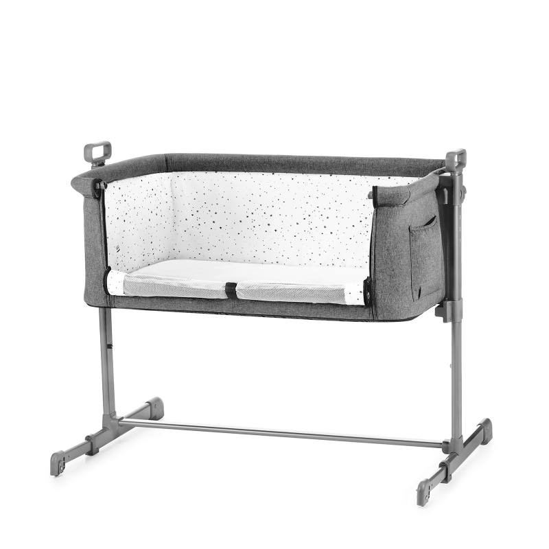 Lit Bebe Mini Lit De Bébé Cododo Gris Calm Berceau Bébé